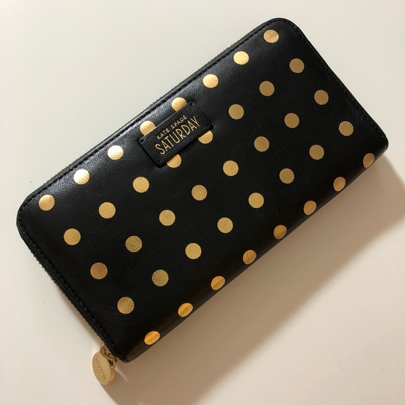 kate spade | Bags | Kate Spade Saturday Lots Of Dots Wallet | Poshmark